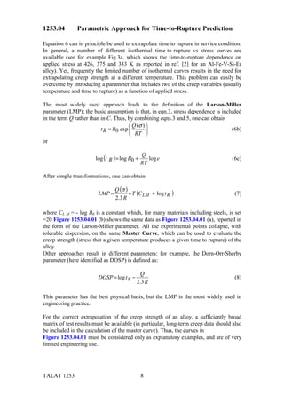 TALAT Lecture 1253: Creep | PDF