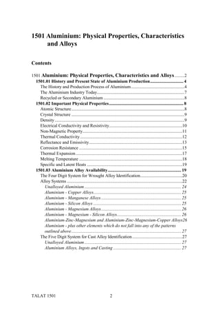 Physical Properties Of Aluminium
