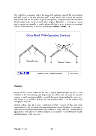 TALAT Lecture 2104.01: Case Study on Glass Roof | PDF