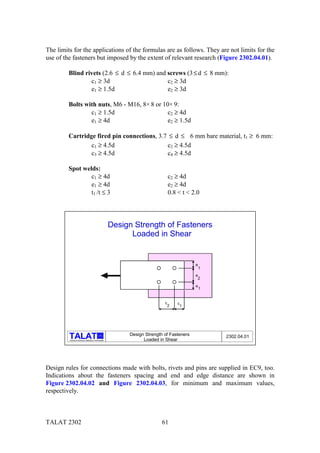 TALAT Lecture 2302: Design of Joints | PDF