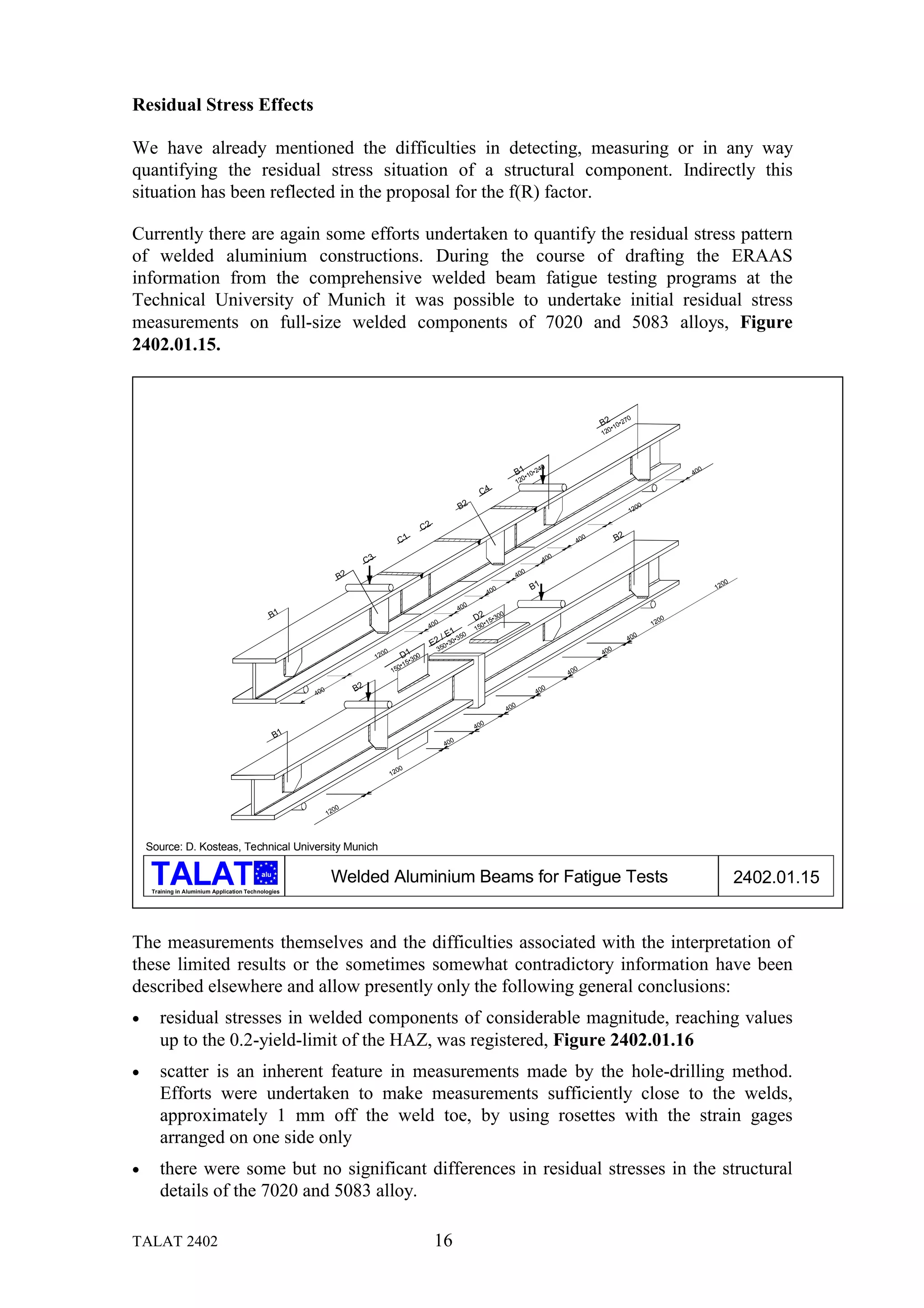 TALAT Lecture 2402: Design Recommendations for fatigue loaded structures | PDF