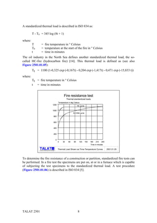 TALAT Lecture 2501: Fire Protection and Regulation | PDF