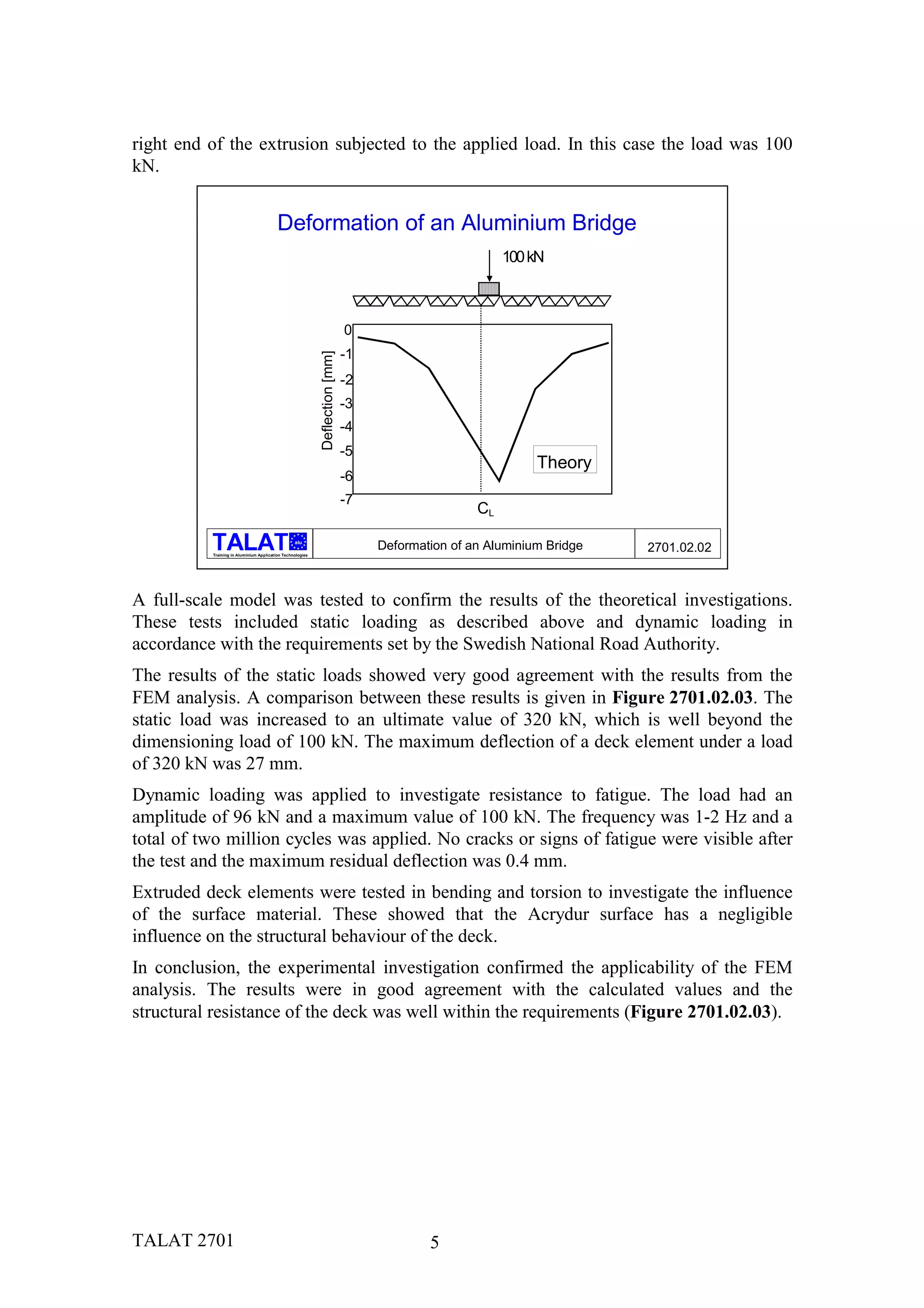 TALAT Lecture 2701: Bridge Deck | PDF