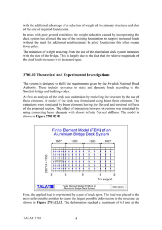 TALAT Lecture 2701: Bridge Deck | PDF