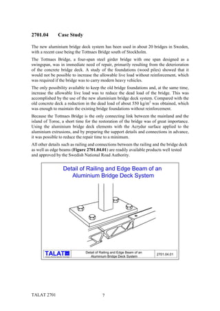TALAT Lecture 2701: Bridge Deck | PDF