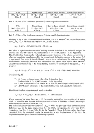 TALAT Lecture 2711: Design of a Helicopter Deck | PDF