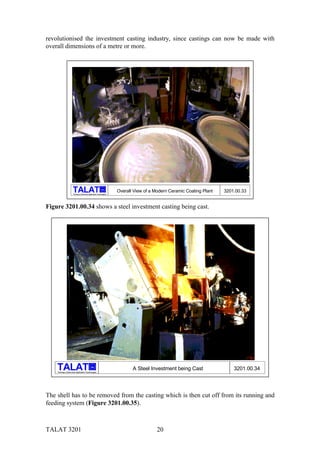 TALAT Lecture 3201: Introduction to Casting Technology | PDF