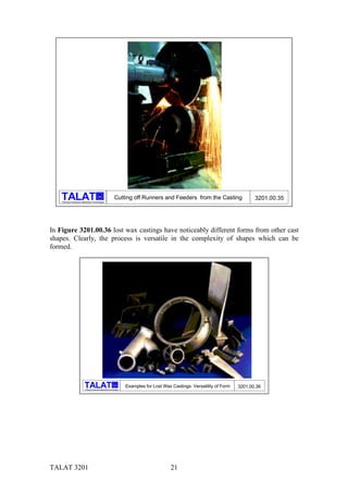 TALAT Lecture 3201: Introduction to Casting Technology | PDF