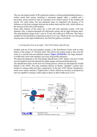 TALAT Lecture 3210: Continuous Casting | PDF