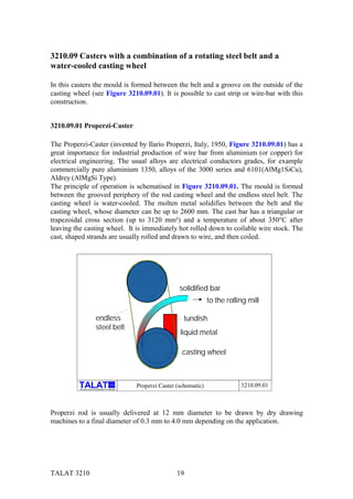 TALAT Lecture 3210: Continuous Casting | PDF