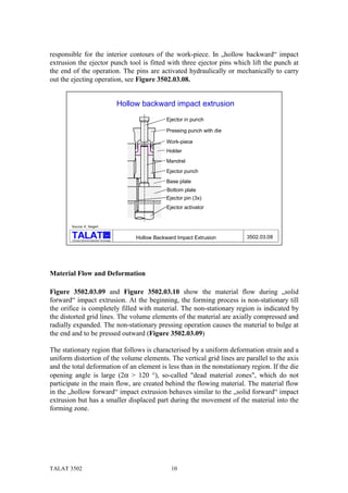 TALAT Lecture 3502: Impact Extrusion Processes | PDF