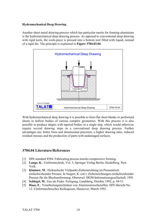 TALAT Lecture 3704: Deep Drawing | PDF | Drawing and Sketching | Arts ...