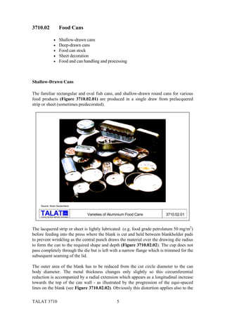 TALAT Lecture 3710: Case Study on Can Making | PDF