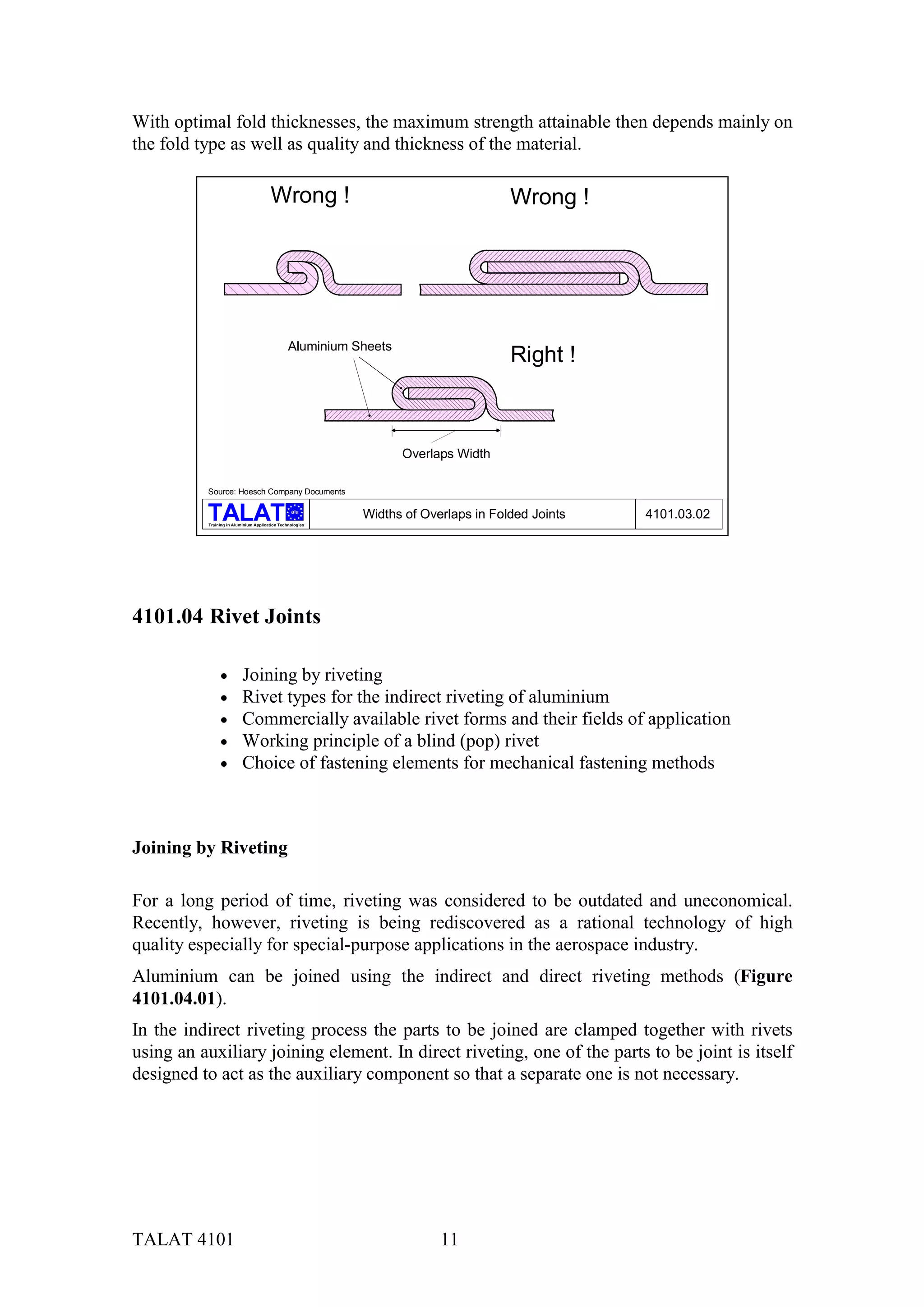 TALAT Lecture 4101: Definition and Classification of Mechanical ...