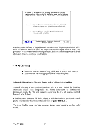 TALAT Lecture 4101: Definition and Classification of Mechanical ...