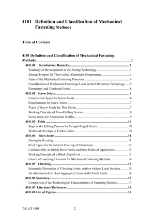 TALAT Lecture 4101: Definition and Classification of Mechanical ...