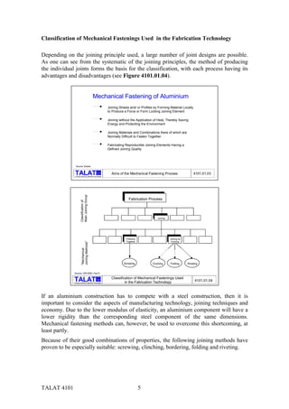 TALAT Lecture 4101: Definition and Classification of Mechanical ...