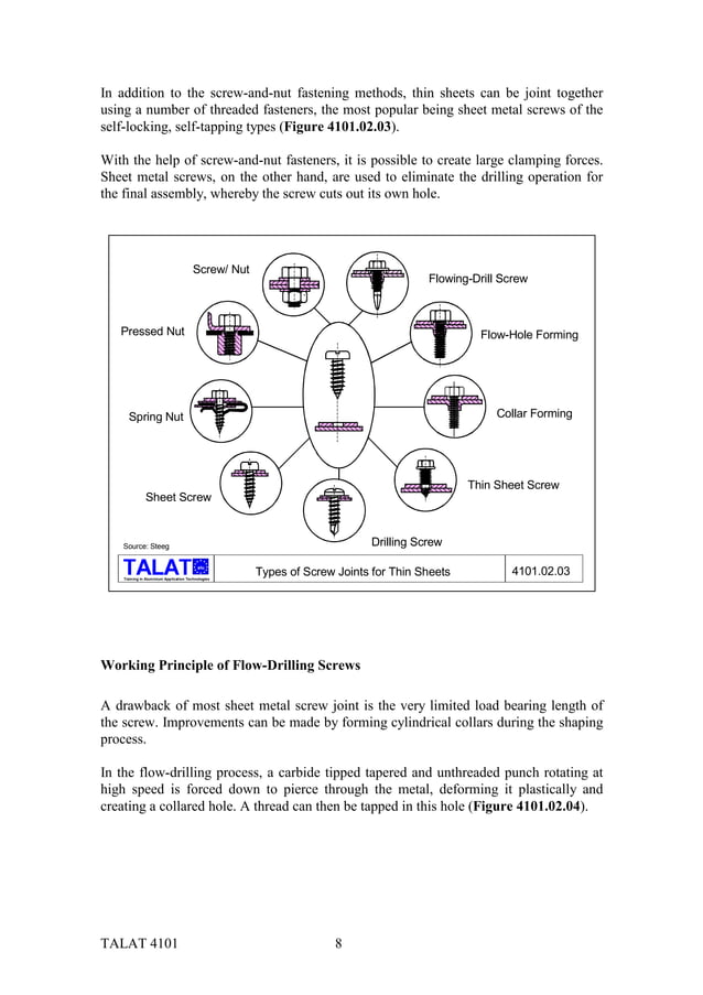 TALAT Lecture 4101: Definition and Classification of Mechanical ...