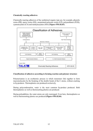 TALAT Lecture 4701: Terms and Definitions for Adhesive Bonding | PDF