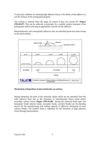 TALAT Lecture 4701: Terms and Definitions for Adhesive Bonding | PDF