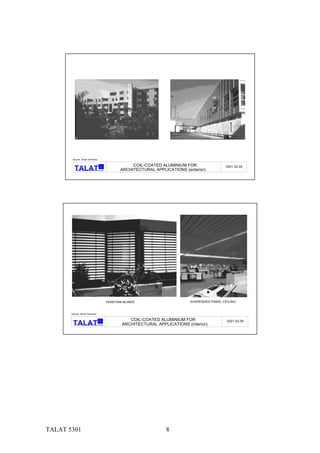 TALAT Lecture 5301: The Surface Treatment and Coil Coating of Aluminium ...