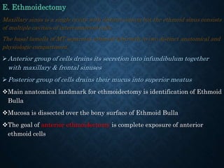 functional endodontic sinus surgery project | PPTX