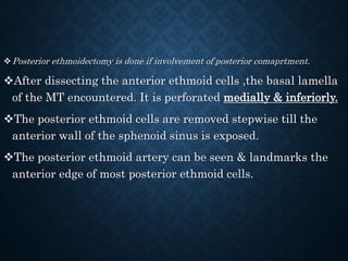 functional endodontic sinus surgery project | PPTX | Ear, Nose and ...