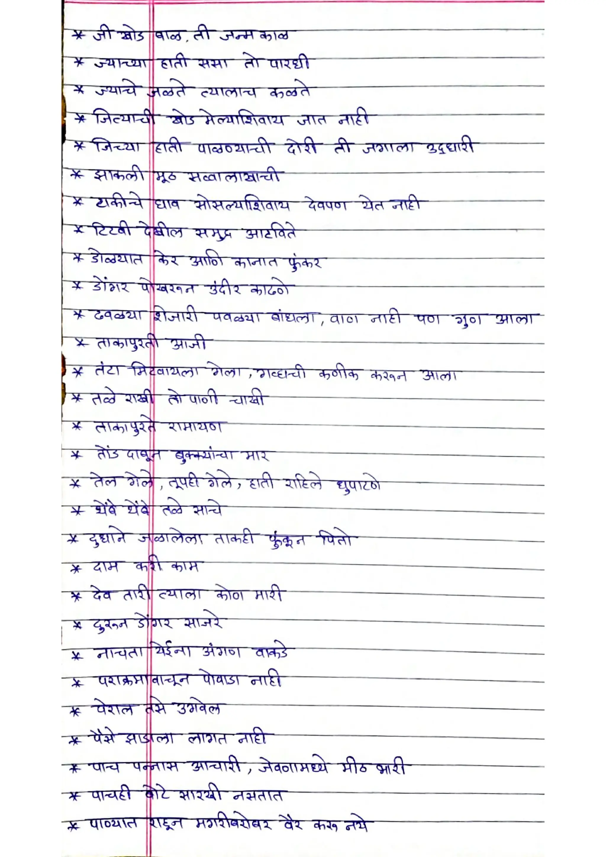Talathi Bharati (Marathi Proverbs) | PDF
