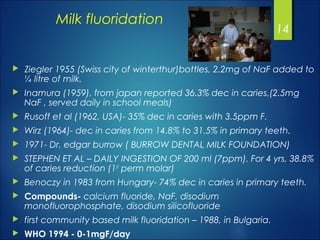 systemic fluorides -Dr TALAT NAZ | PPT