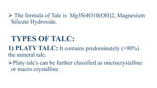 Talc | PPTX