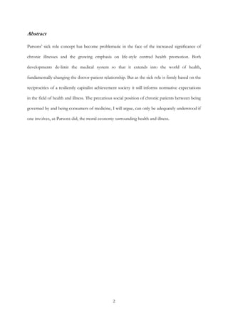 Talcott parsons _the_sick_role_and_chronic_illness-libre | PDF