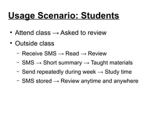 Meuruno: An SMS-based Learning System that Nudge Students to Review ...