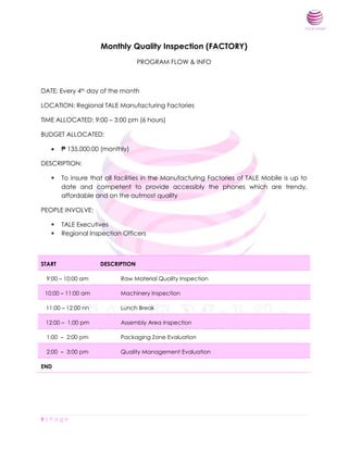 Marketing Plan (TALE Mobile) | PDF