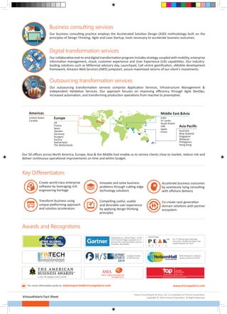 VirtusaPolaris Corporate Fact Sheet | PDF