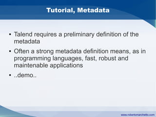 Talend Open Studio Data Integration | PDF
