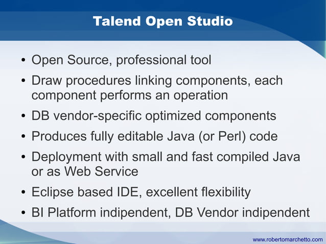 Talend Open Studio Data Integration | PDF | Databases | Computer Software and Applications