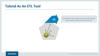 Talend ETL Tutorial | Talend Tutorial For Beginners | Talend Online Training | Edureka | PDF