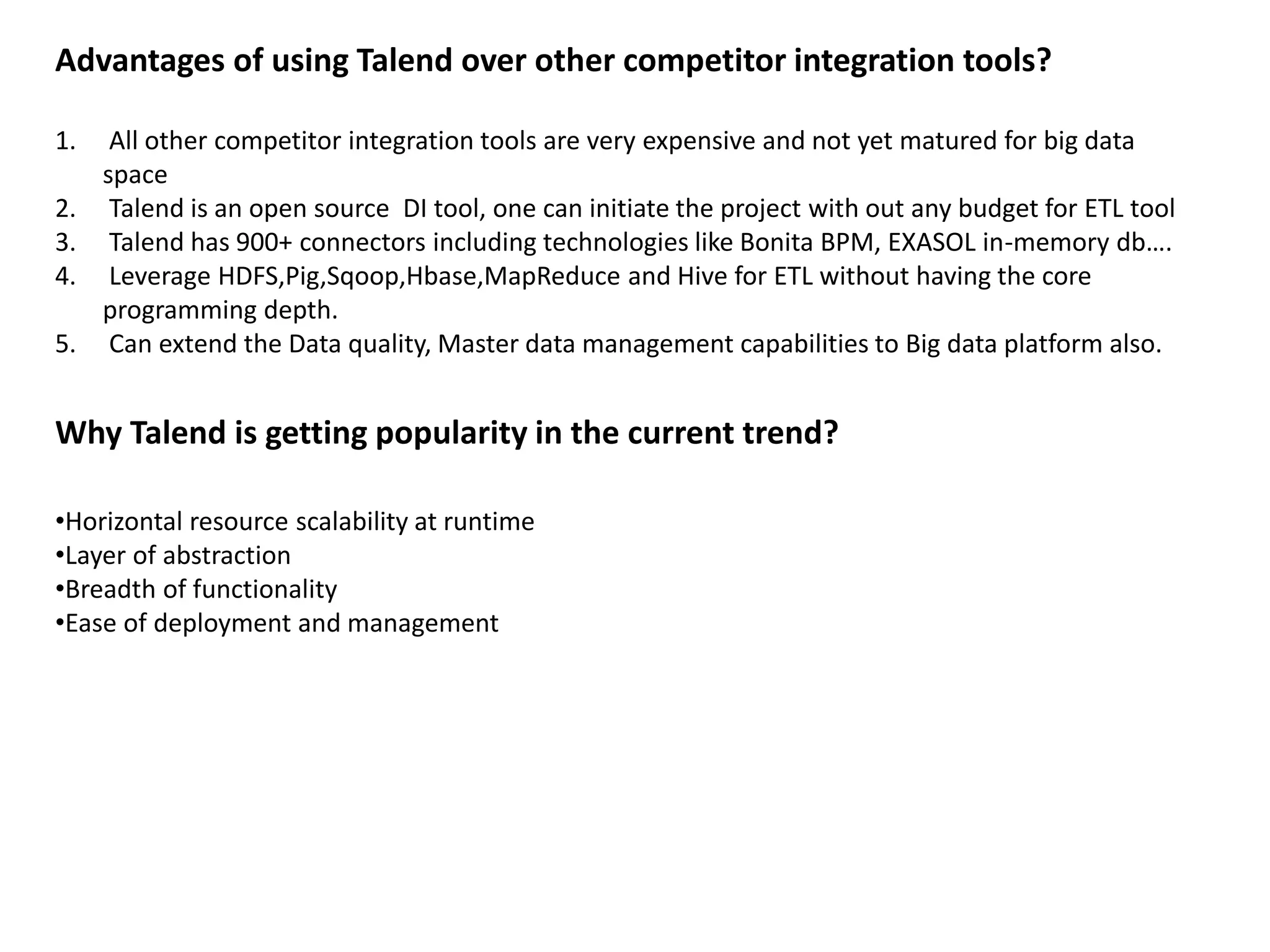Talend for big_data_intorduction | PPTX