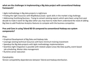 Talend for big_data_intorduction | PPT