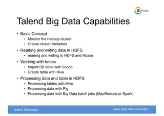 Talend introduction v1 | PDF