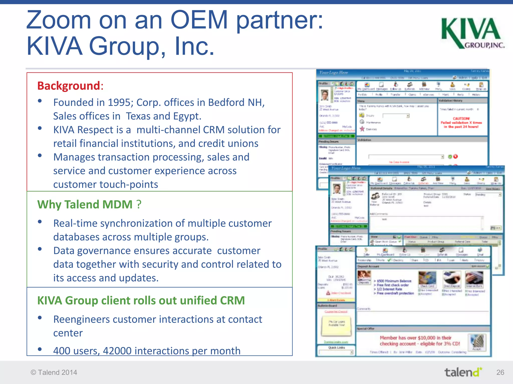 MDM for Customer data with Talend | PPT