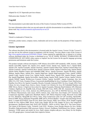 Talend openstudio bigdata_gettingstarted_6.3.0_en | PDF | Programming Languages | Computing