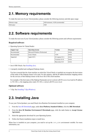 Talend openstudio bigdata_gettingstarted_6.3.0_en | PDF | Programming Languages | Computing