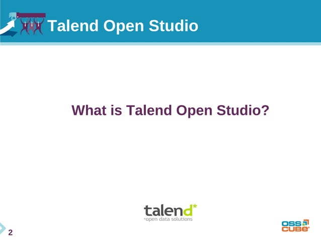 Talend Open Studio Introduction - OSSCamp 2014 | PDF | Computing | Technology & Computing