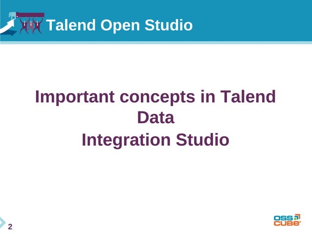 Talend Open Studio Introduction - OSSCamp 2014 | PDF | Computing | Technology & Computing
