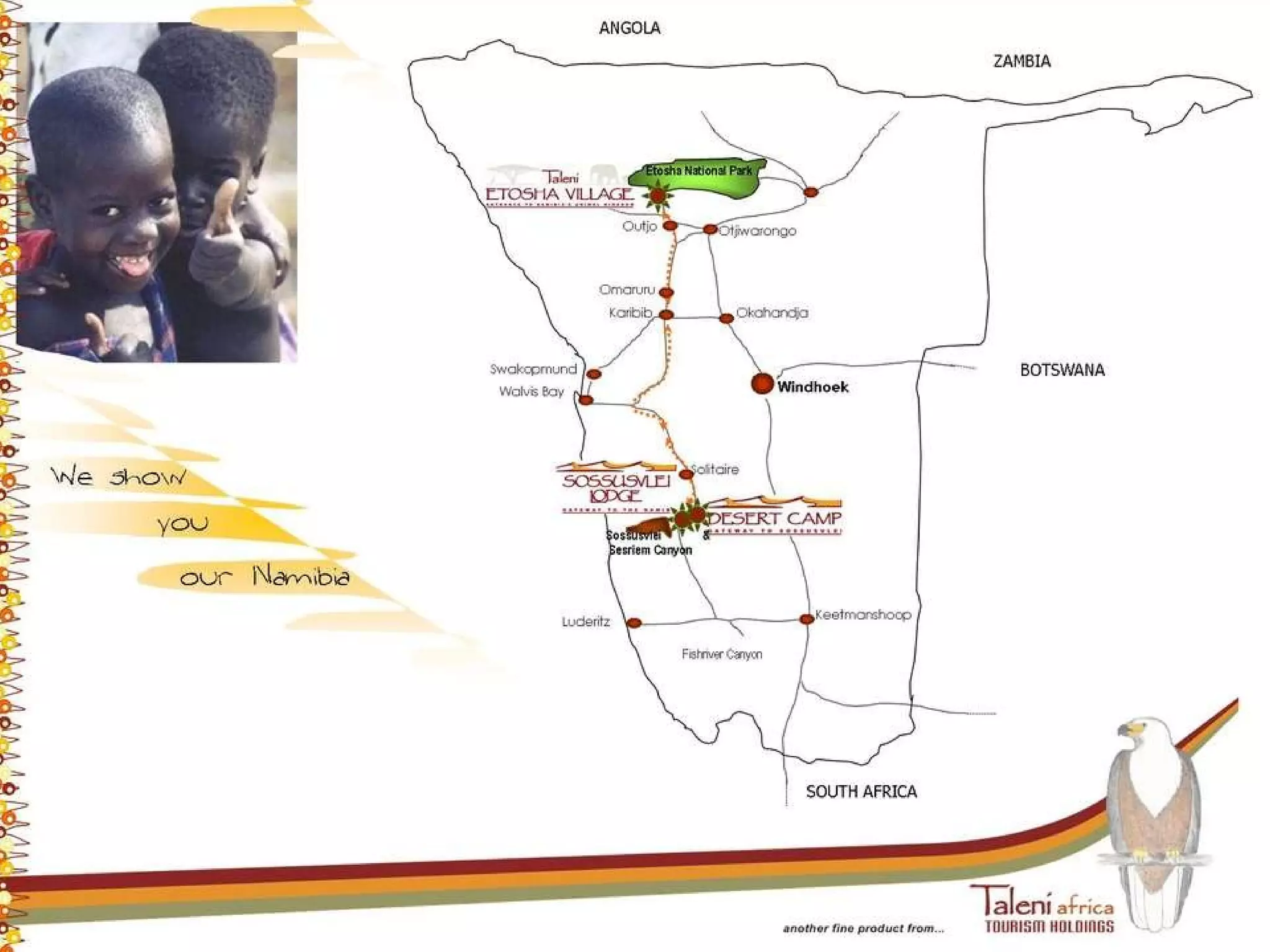 Taleni Africa - Legendary Destinations, Namibia | PPT