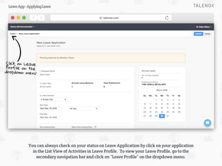 Guide to Talenox Employee Apps | PDF