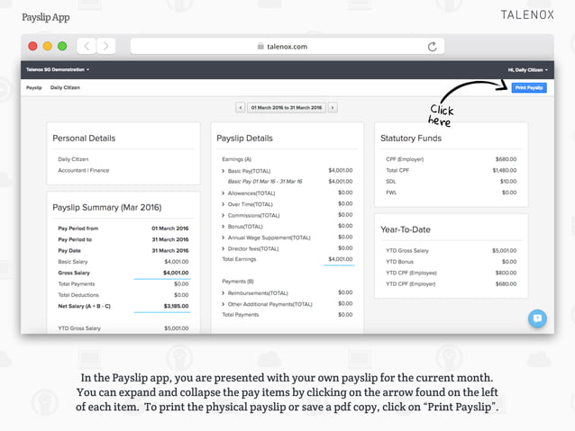 Guide to Talenox Employee Apps | PDF