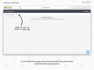 Guide to Talenox Employee Apps | PDF