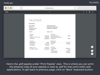 Guide to Talenox Employee Apps | PDF